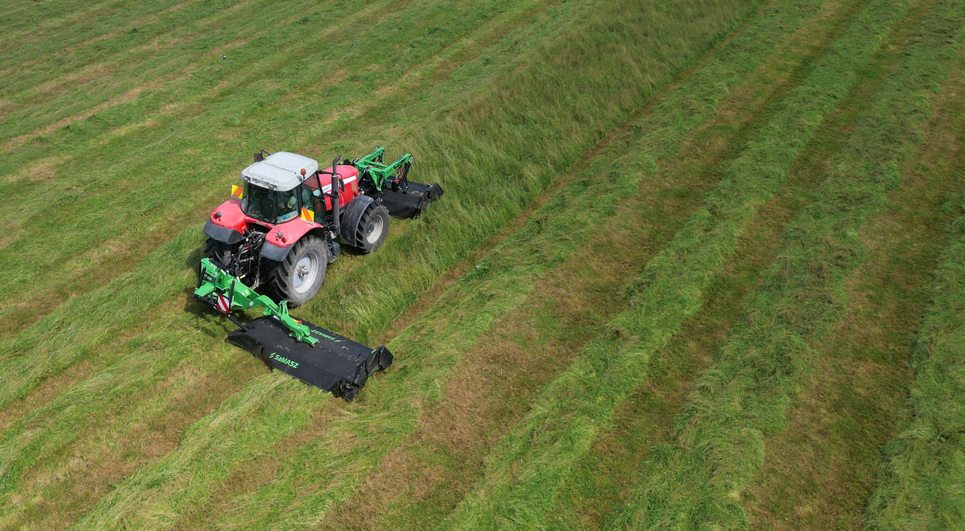 SaMASZ Front & Rear Mower = Double the cut, not the cost – FarmShop