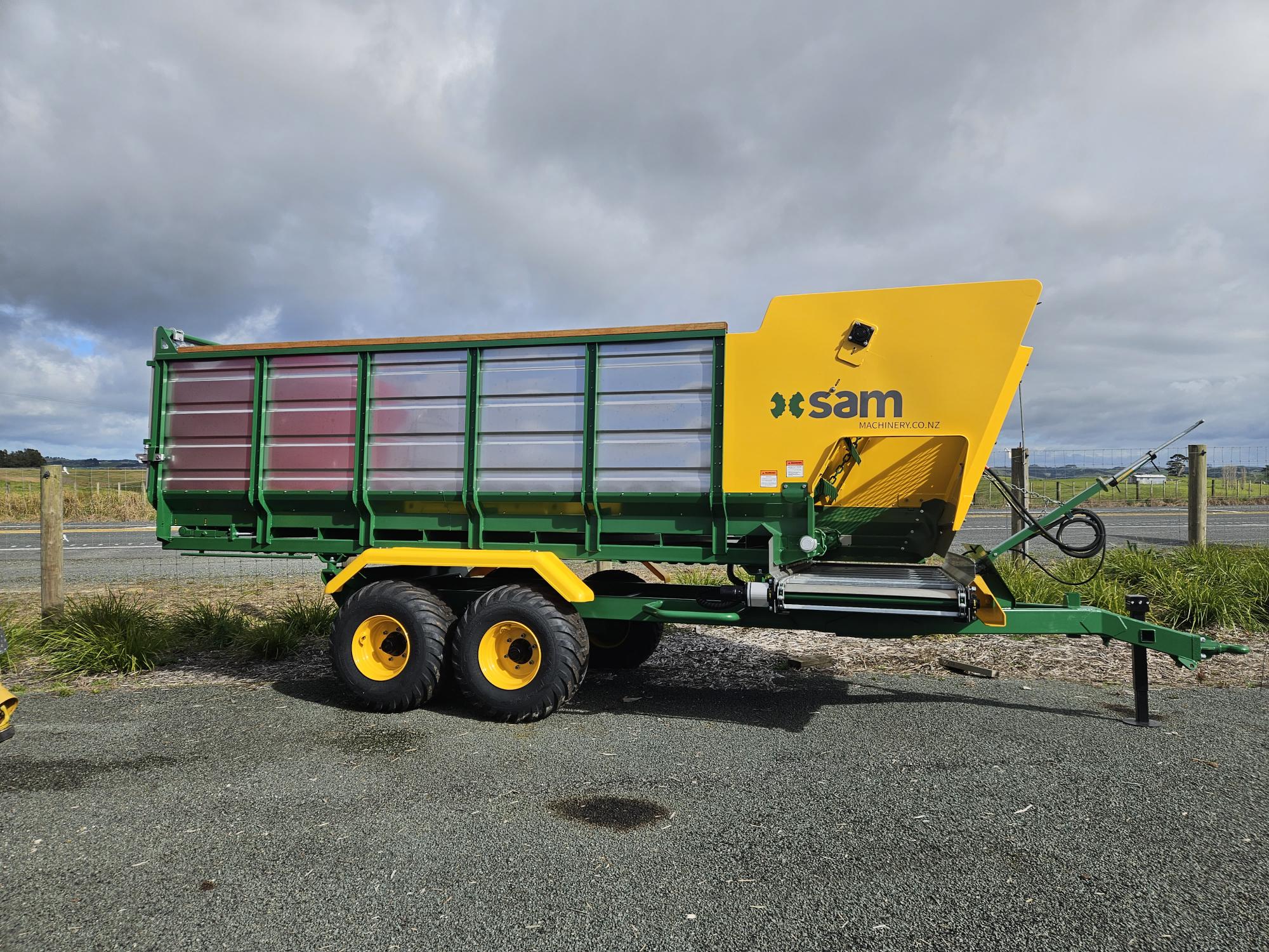 NEW 12m3 SAM Silage Wagon – FarmShop