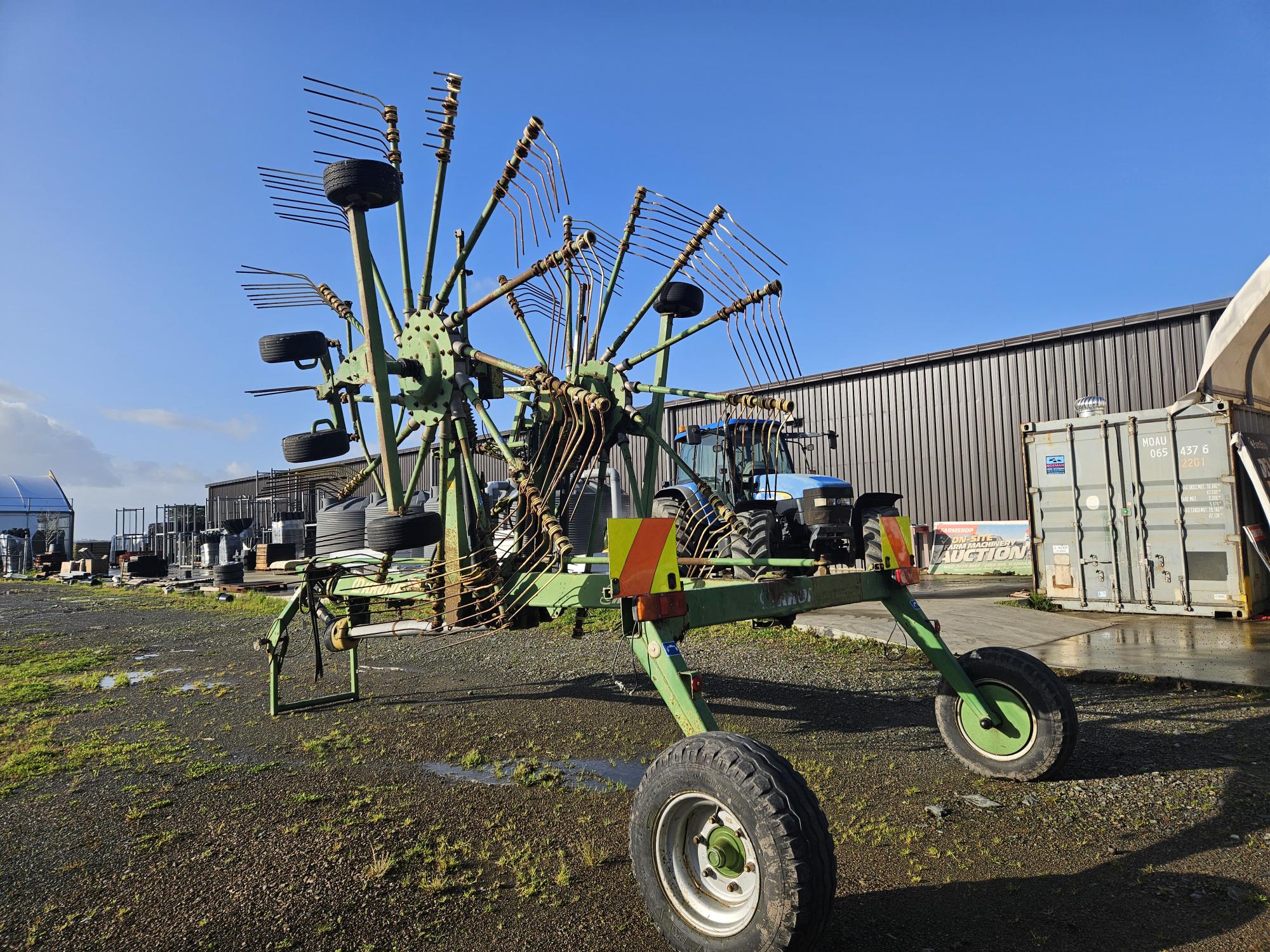 Used 8m Krone Rake – FarmShop